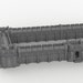 Sithic Fortified Walls Perimeter 15mm 28mm 32mm Printable Scenery ...