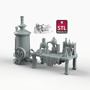 Alchemist Lab - STL Miniatures Wargaming Forgotten Realms D&D Dnd ...
