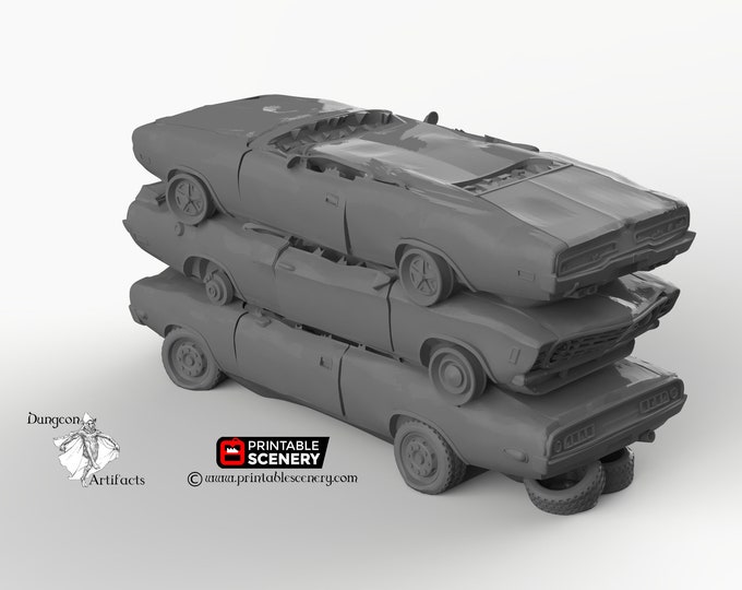 Abandoned School Bus 15mm 28mm 20mm 32mm Brave New Worlds - Etsy