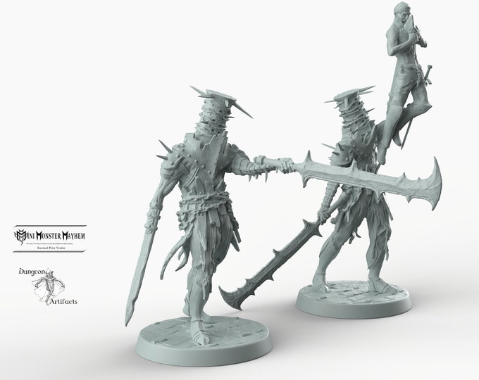 Zombie Horde Mini Monster Mayhem Wargaming Miniatures Games Undead D&D ...