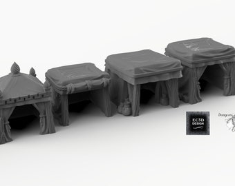 Empire of Scorching Sands Tents DND Dungeons & Dragons - Etsy