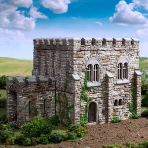 Norman Square Keep - King and Country - Printable Scenery Terrain ...