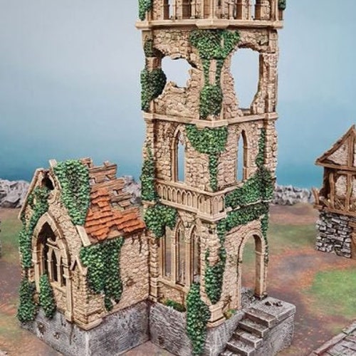 Bell Tower and Sept Shadowfey Ruins 15mm 20mm 28mm 32mm 37mm - Etsy