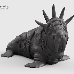 Walrus God - 15mm 28mm 32mm 42mm Wilds of Wintertide Wargaming Terrain ...