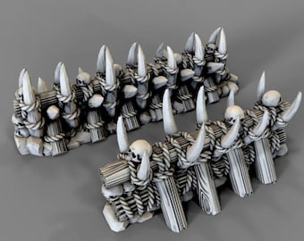 Carved Walrus Tusk RPG Prop Dnd Miniature Terrain for Dungeons and ...