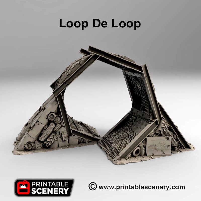 Loop De Loop - 15mm 28mm 20mm 32mm Brave New Worlds Wasteworld Gaslands ...