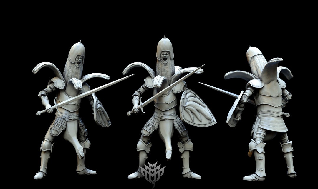 Peeled Paladin 1 - of Iron and Steel - Mini Monster Mayhem Wargaming D ...