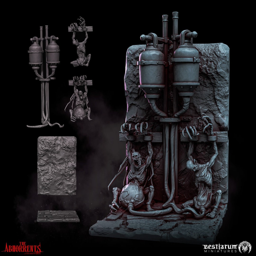 Transformation Cell the Abhorrents Bestiarum Miniatures D&D Wargaming ...