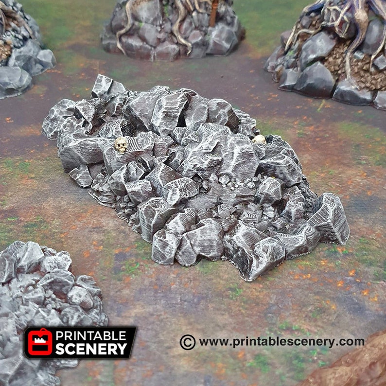 Jagged Rocks Scatter Chunky Rocks 15mm 28mm 32mm 40mm - Etsy