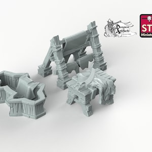 Leather Tannery - STL Miniatures Wargaming Forgotten Realms D&D Dnd ...