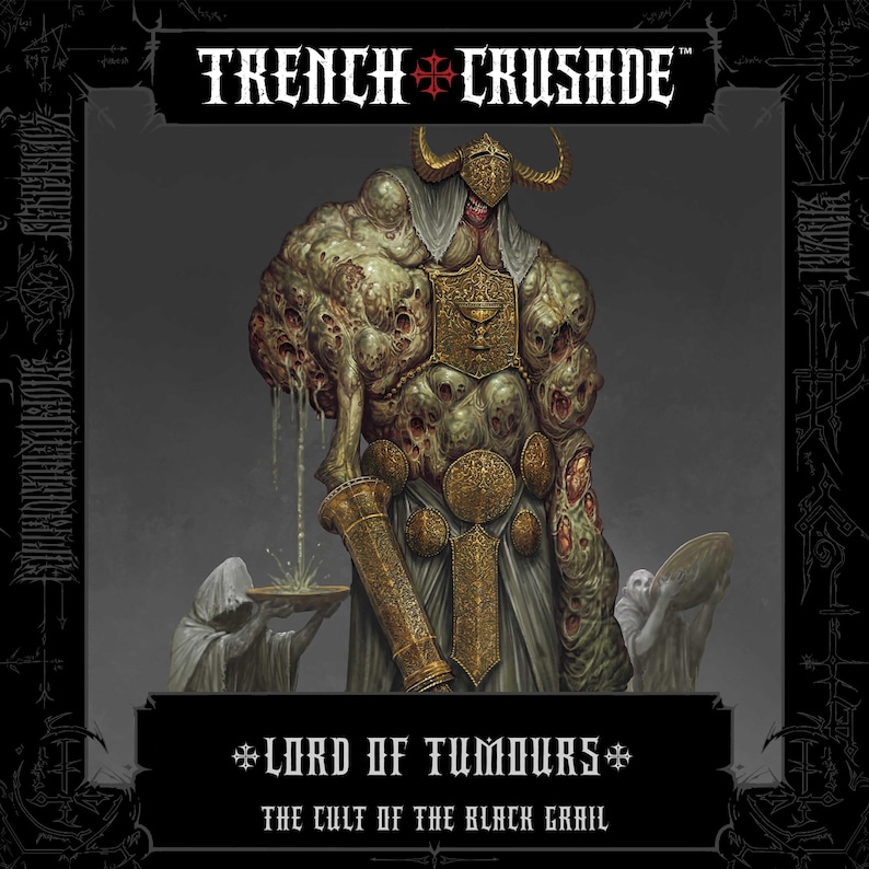 The Cult of the Black Grail Lord of Tumours - Trench Crusade - Etsy