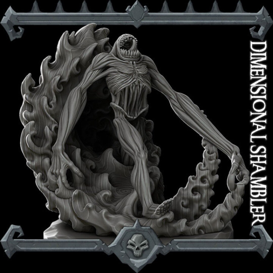 Dimensional Shambler - Wargaming Miniatures Monster Rocket Pig Games ...