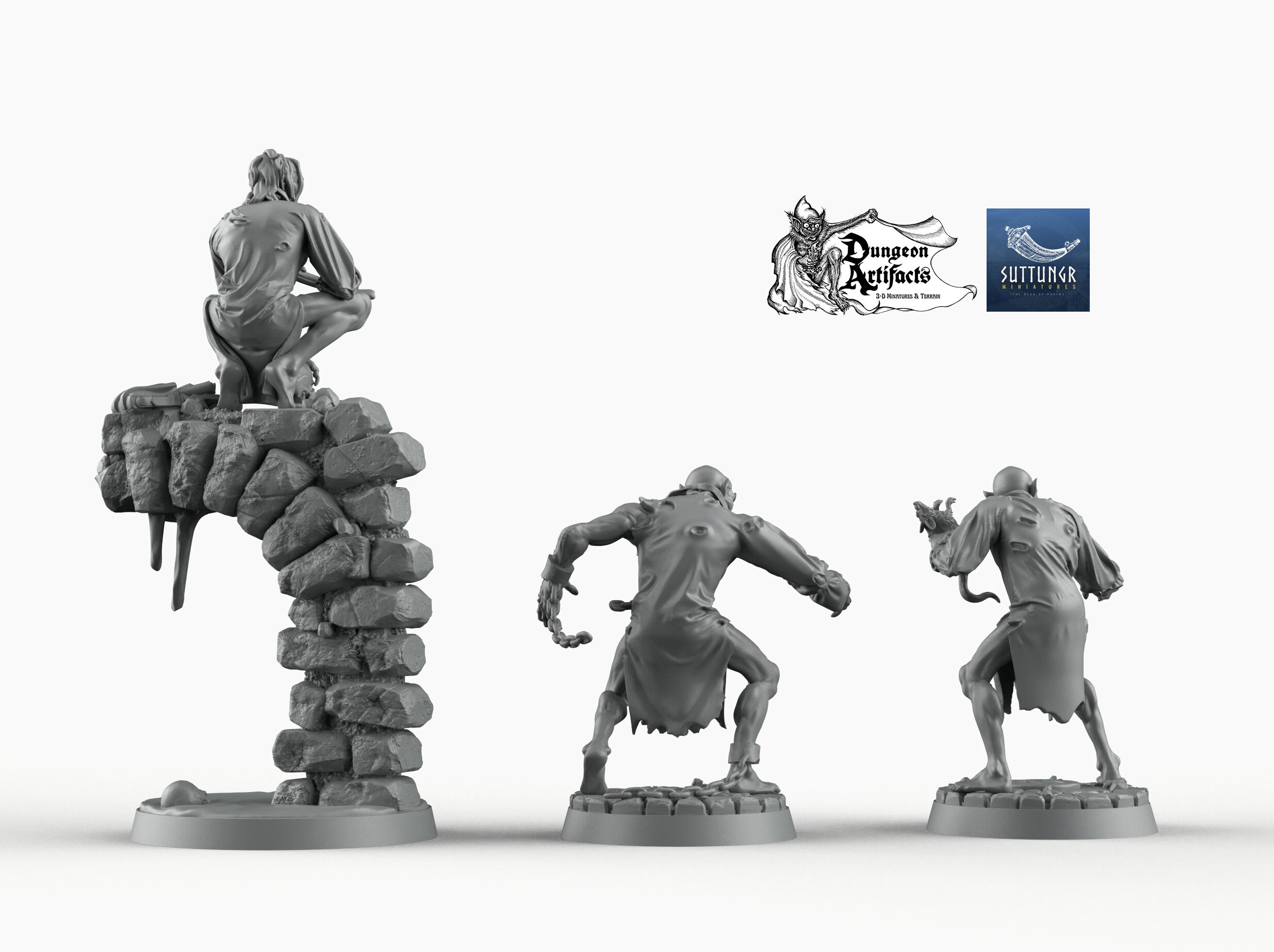 Vampire Strigoi Lessers Suttungr Miniatures Monster D&D DnD | Etsy