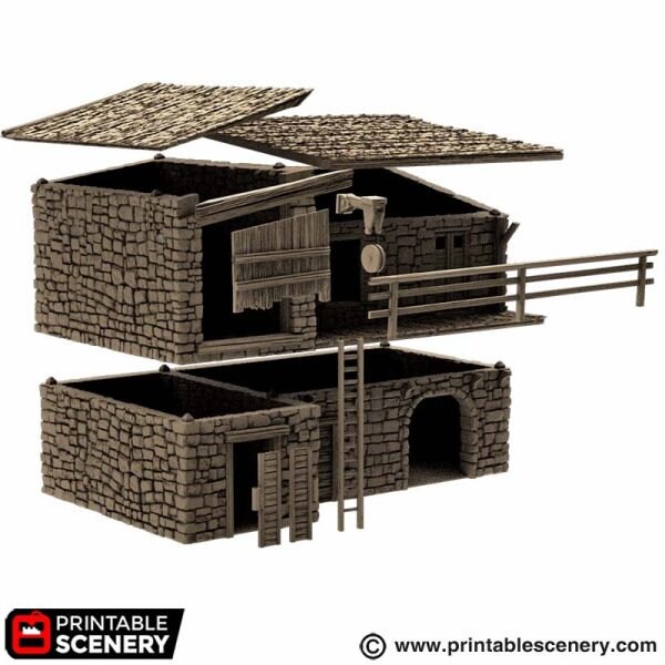 King Stables King and Country Printable Scenery Terrain - Etsy
