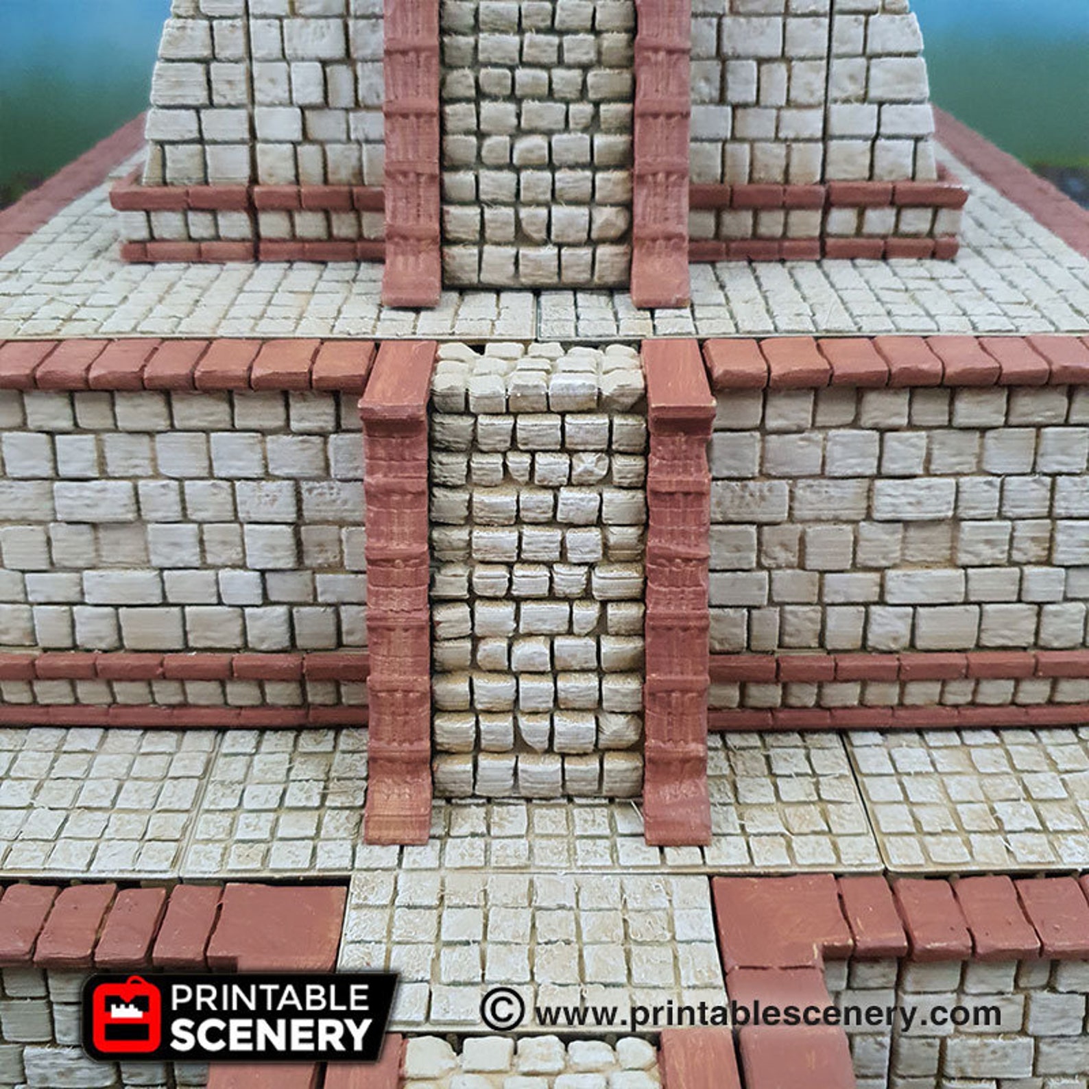 Openlock Pyramid - Step Pyramid 28mm 32mm Brave New Worlds New Eden ...