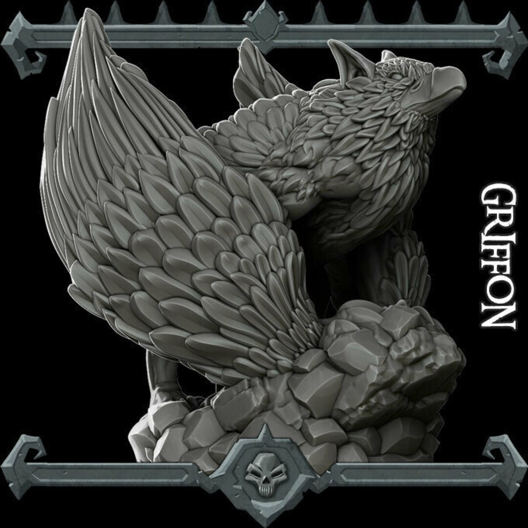 Griffon - Griffin - Gryphon - Wargaming Miniatures Monster Rocket Pig ...