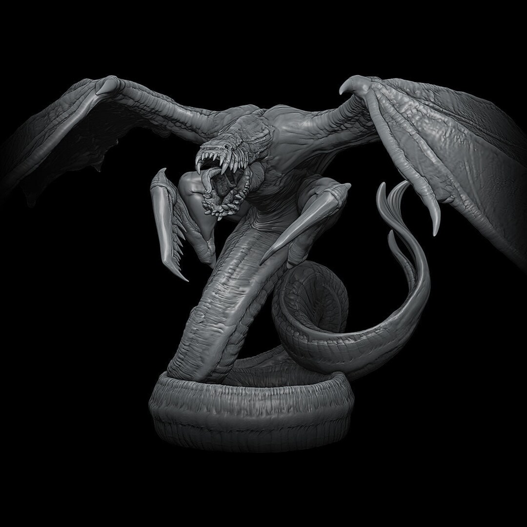 Great Venom Wyrm - Rocket Pig Wargaming D&D Dnd - Etsy