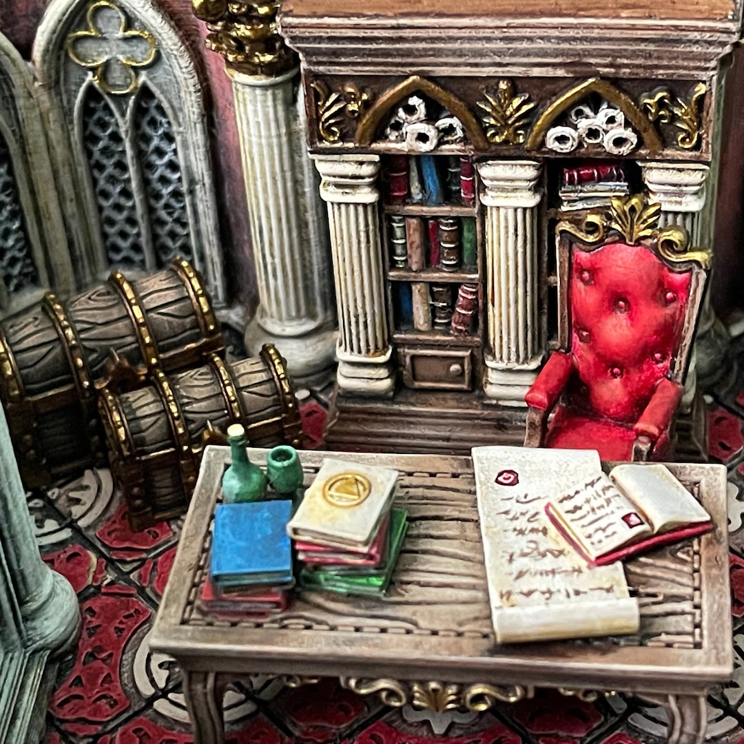 Study Furniture - Trifolium Estate - Antigone Miniatures - Wargaming D ...