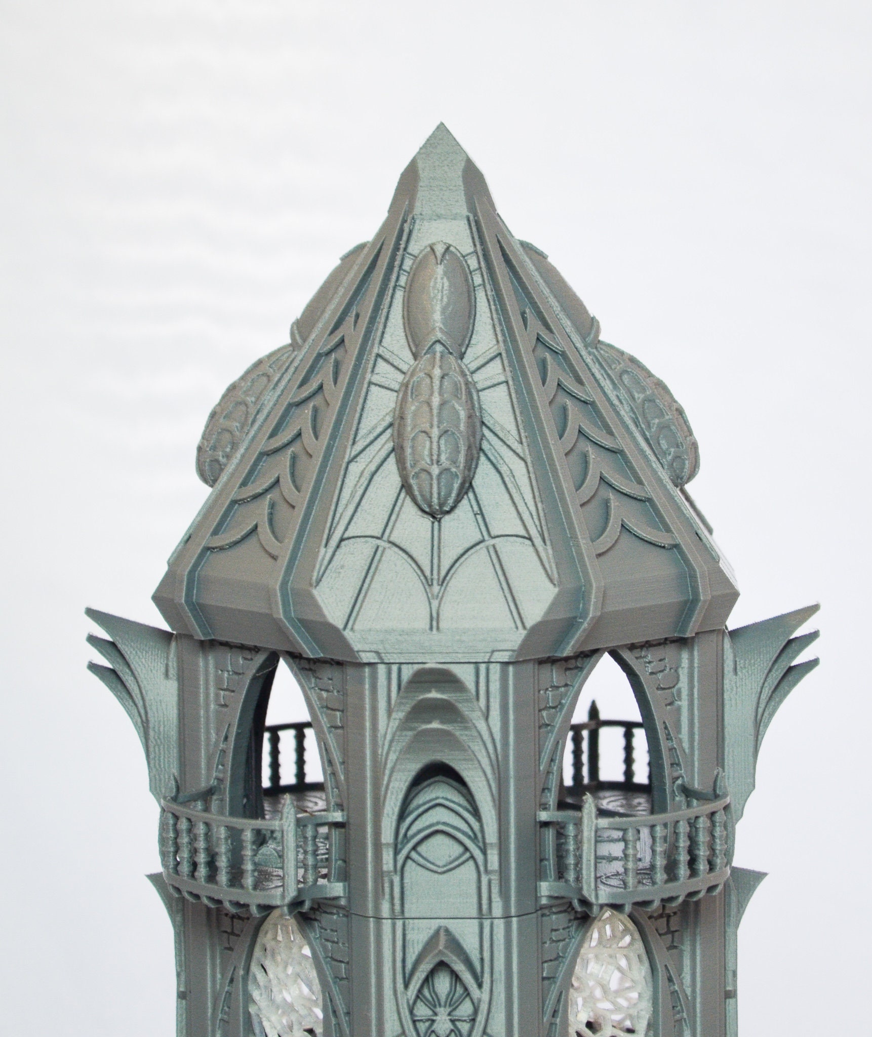 Dark Elf Modular Tower - Skyless Realms - 28mm 32mm Wargaming Terrain ...