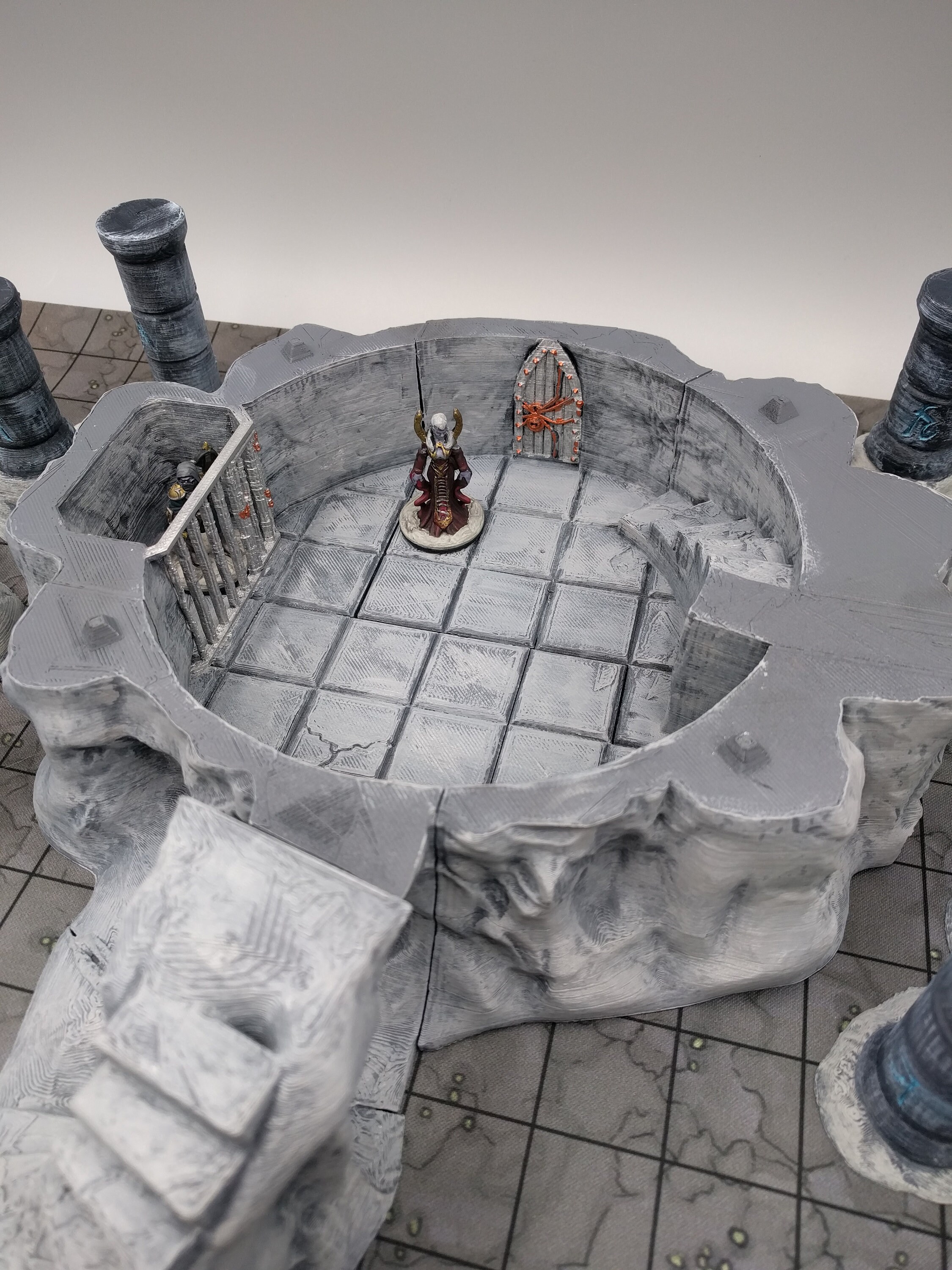 Spider Queen Temple - Skyless Realms 15mm 28mm 32mm Wargaming Terrain ...