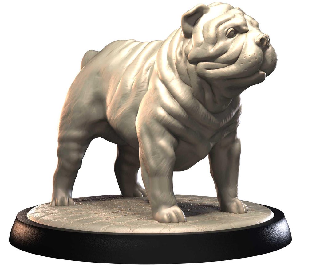 Shar Pei - Dogs Vol 1 - 3D IP Studios - Terrain Wargaming D&D Dnd 28mm ...