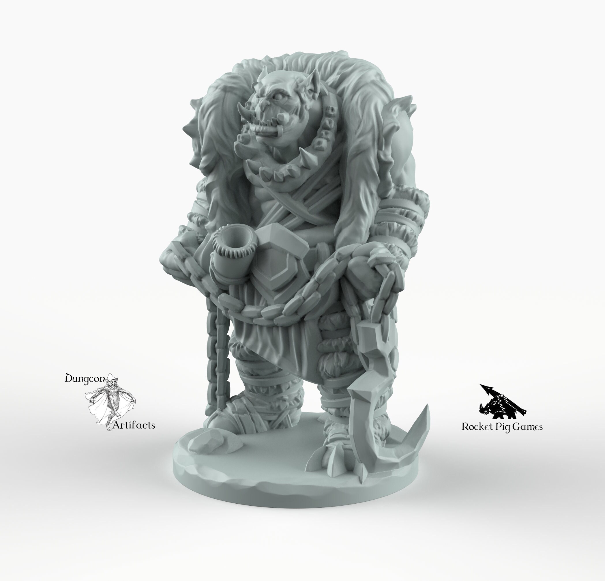 Miniature Toys Toys & Games Raider Pathfinder Orc War Chief Bandit ...