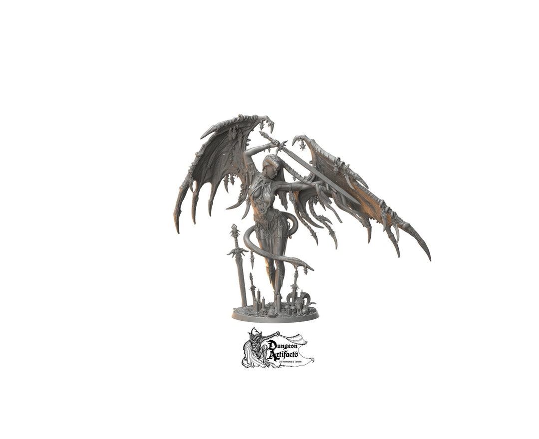 Lamashtu - Printomancer3d Printomancer Miniatures Wargaming D&D Dnd ...