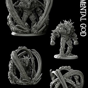 Elemental God - Wargaming Miniatures Rocket Pig Games D&D Dnd ...