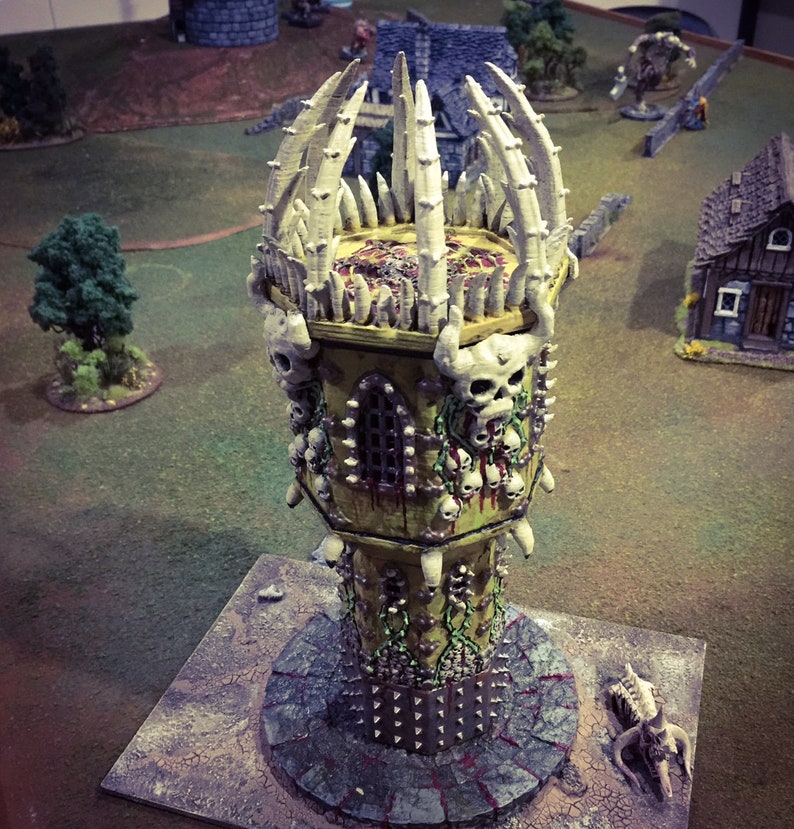 Grimskull Citadel Tower Rampage Gothic Terrain D&D Dnd | Etsy