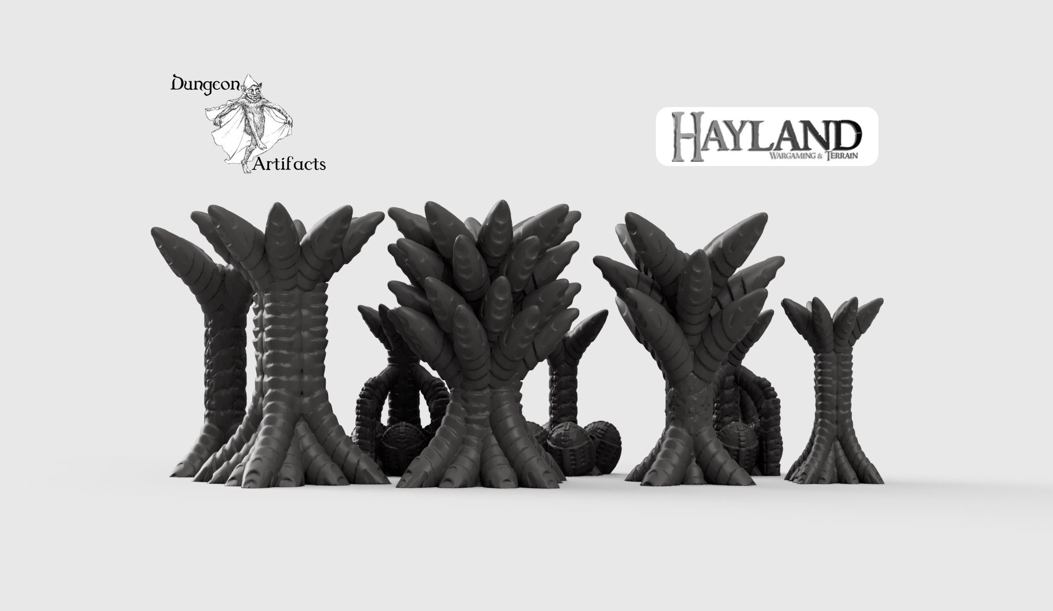 Alien Spore Plants 15mm 28mm 32mm Wargaming Terrain D&D DnD | Etsy