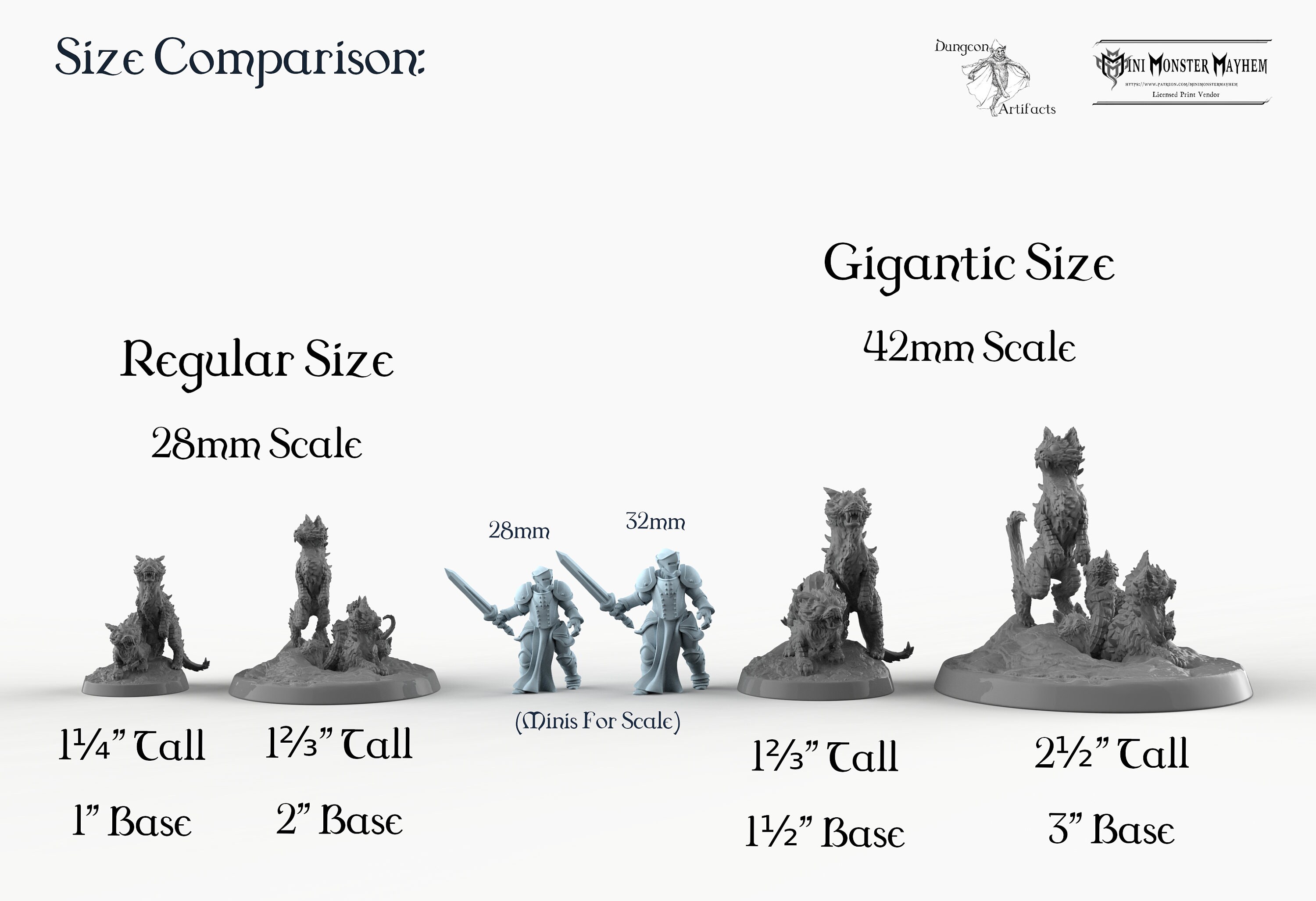 Dino Kitty - Dinosaur Kittens Mini Monster Mayhem Wargaming Miniatures ...