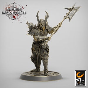 Blood Knight Halberd Squadron Order Immortalis Lord of the - Etsy