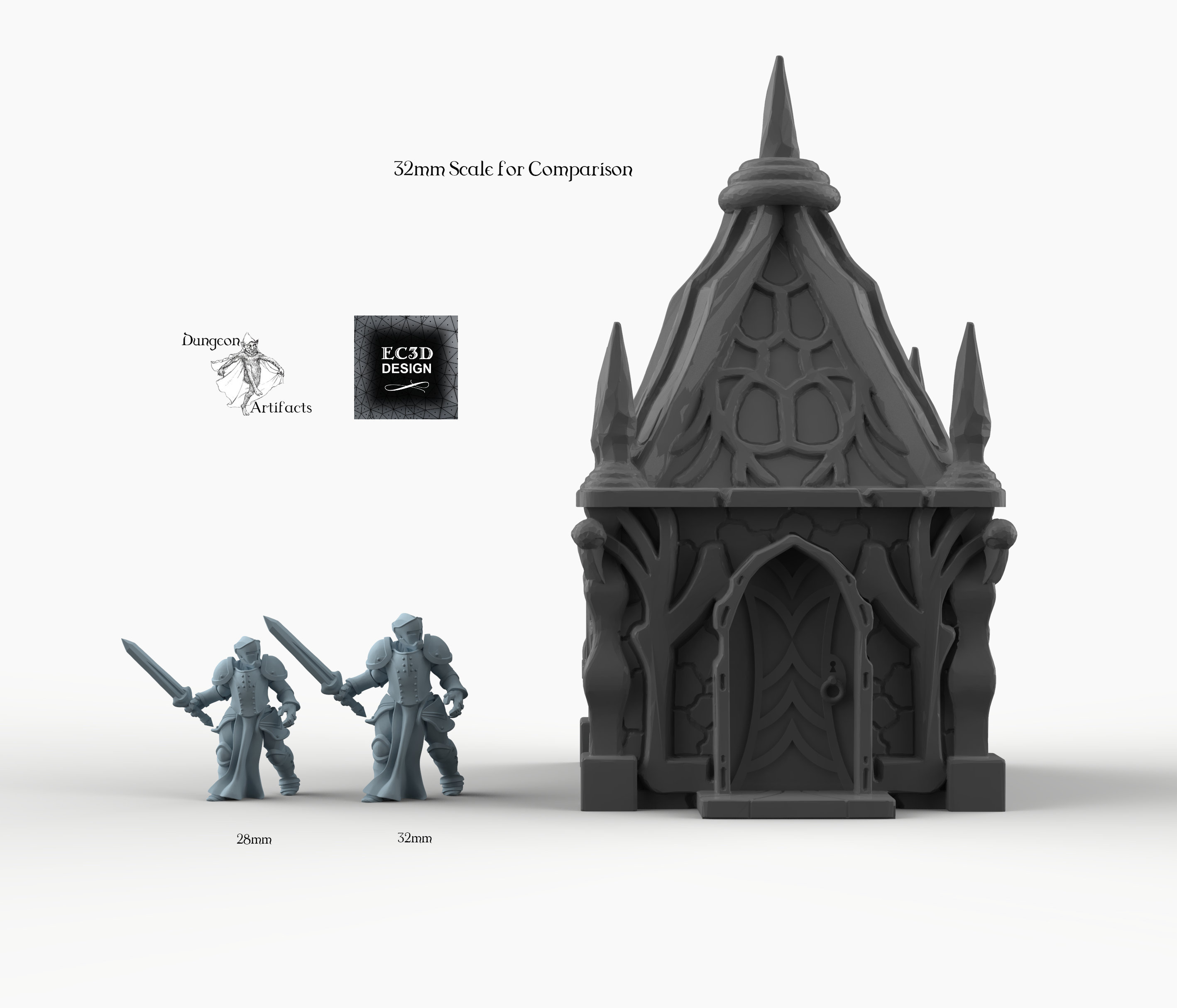 Dark Elf Small House - Dark Elf Cottage Skyless Realms 15mm 28mm 32mm ...