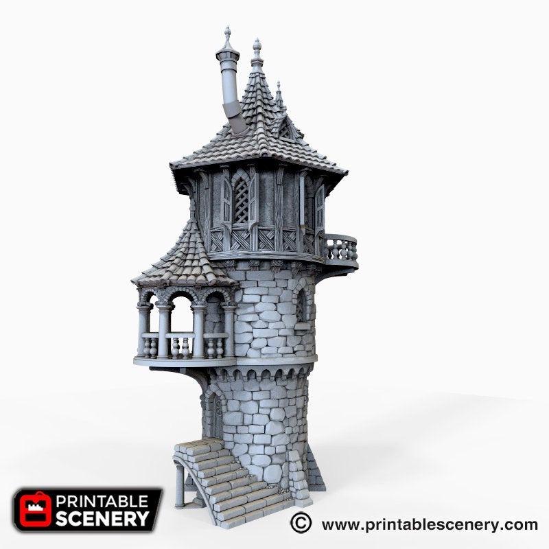 Wizard Tower - the Lost Islands 15mm 28mm 32mm Wargaming Terrain D&D ...