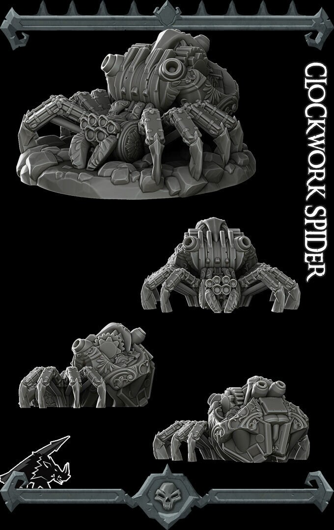 Clockwork Spider Wargaming Miniatures Monster Rocket Pig - Etsy