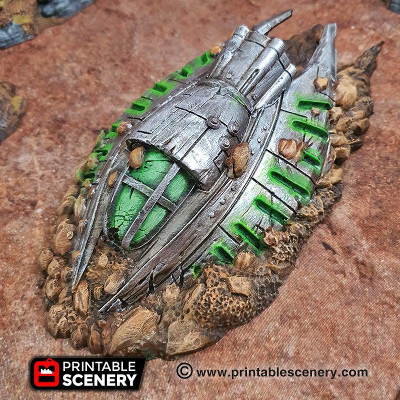 UFO Crash - Brave New Worlds - Printable Scenery New Eden Sanctuary-17 ...