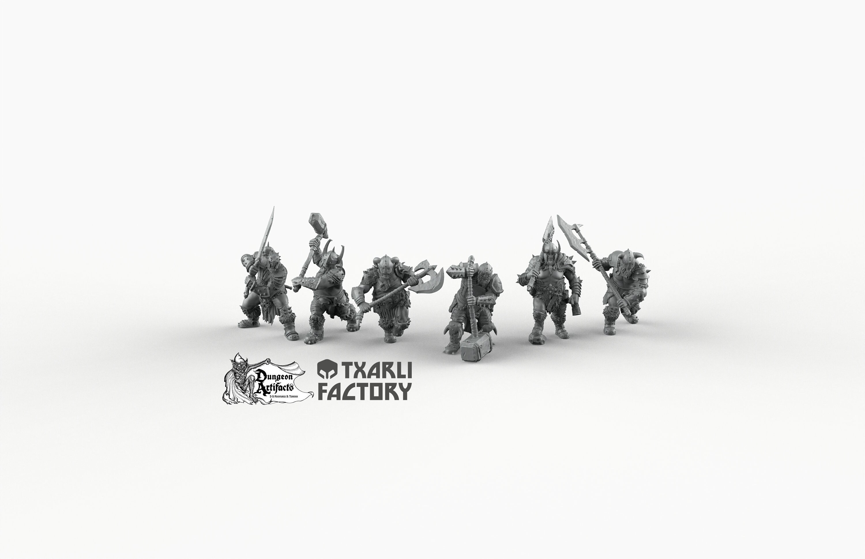 Ogre Thugs - Northern Ogres - Txarli Factory Monster D&D Dnd Pathfinder ...