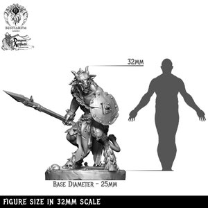 Capra Scouts | Beastmen | Bestiarum | Miniatures D&D Wargaming Dnd - Etsy