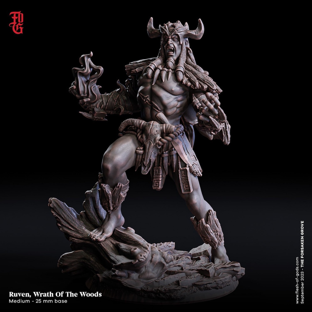 Ruven, Wrath of the Woods - the Forsaken Grove - Flesh of Gods ...