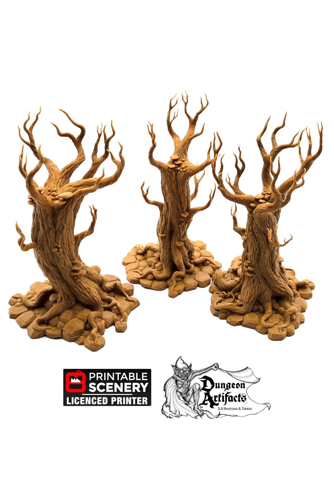 Gloomwood Trees - Dwarves, Elves and Demons 28mm 32mm Wargaming Terrain ...