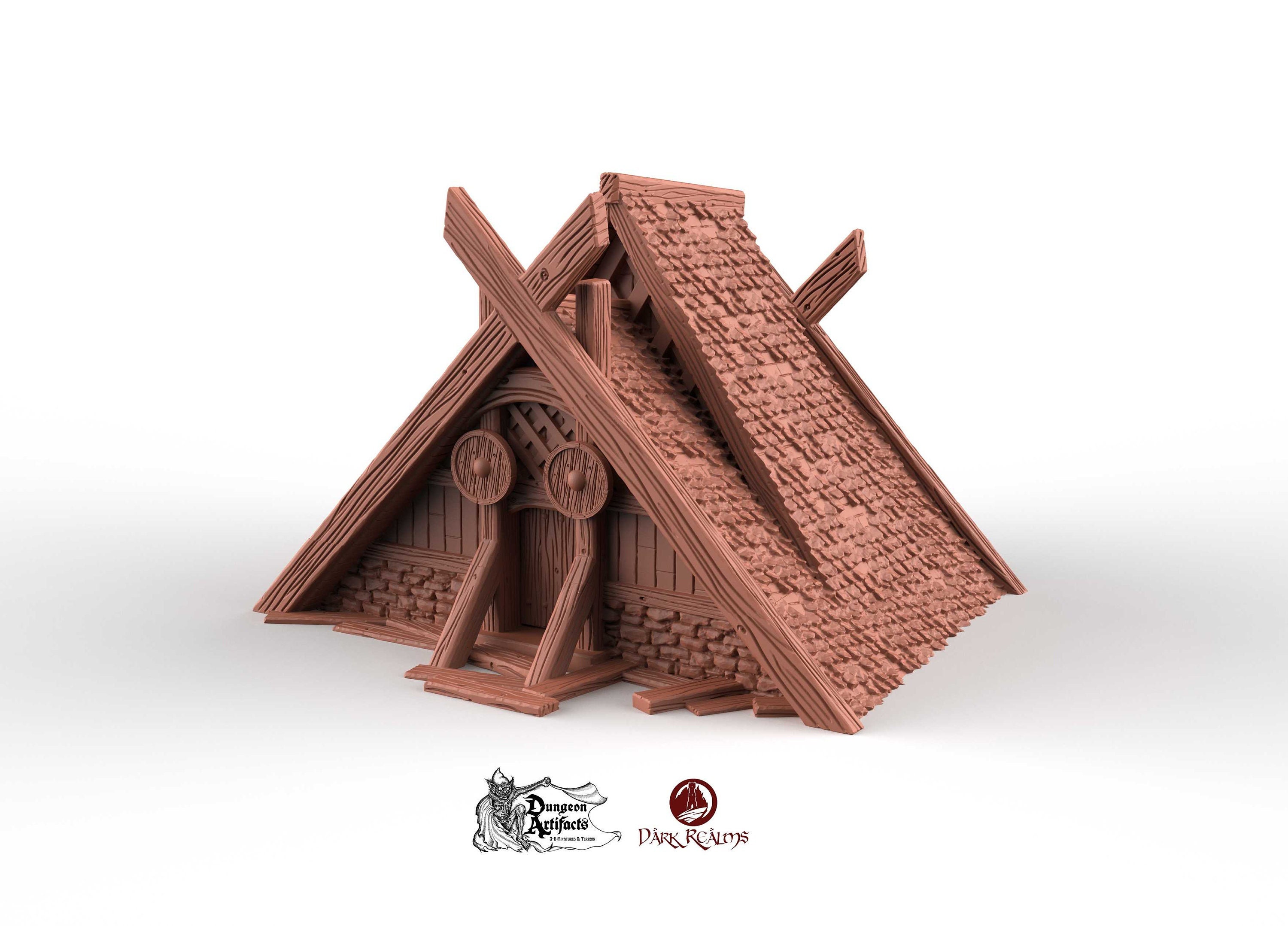 Norse House 4 Odingard Dark Realms Terrain Wargaming D&D - Etsy