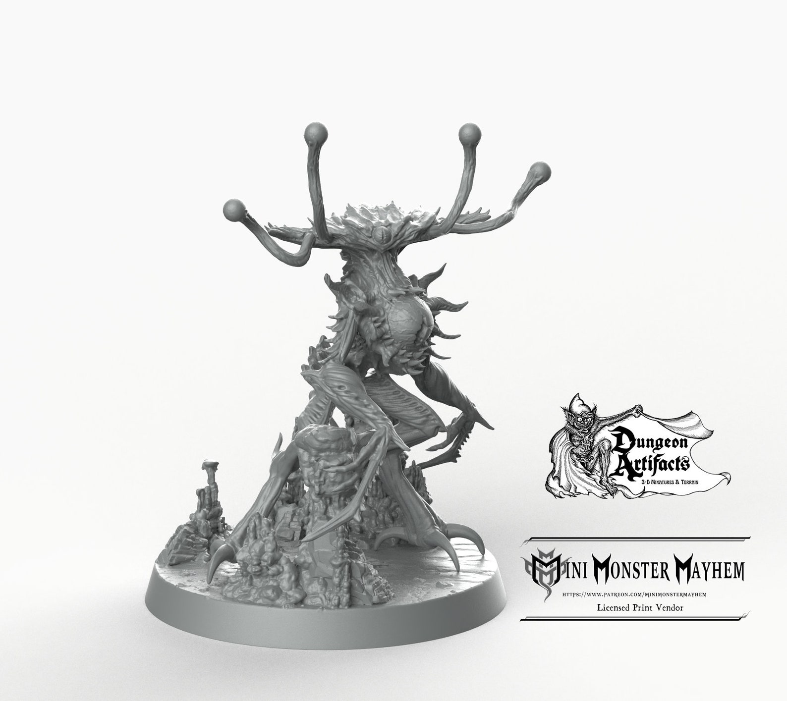 Nothic Observer Mini Monster Mayhem Wargaming Miniatures | Etsy