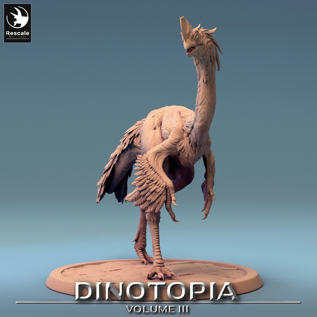 Oviraptor Turn Wild Dinotopia Rescale Miniatures Wargaming D&D Dnd - Etsy