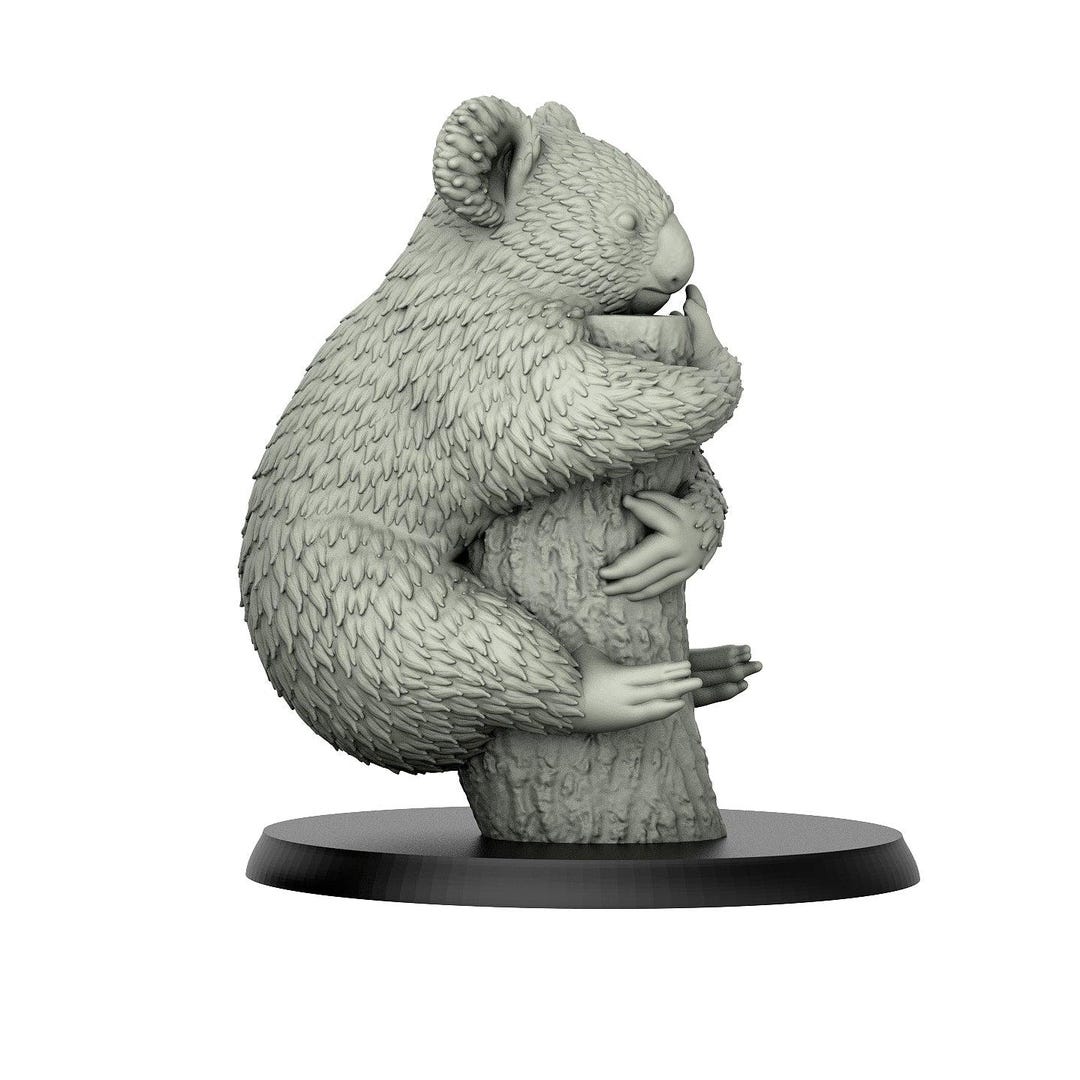 Koala - Wild Animals - 3D IP Studios - Terrain Wargaming D&D Dnd 28mm ...