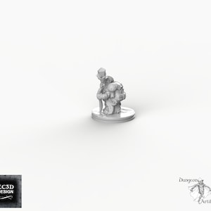 Deep Gnome Merchant EC3D Skyless Realms Wargaming Miniatures D&D Dnd ...