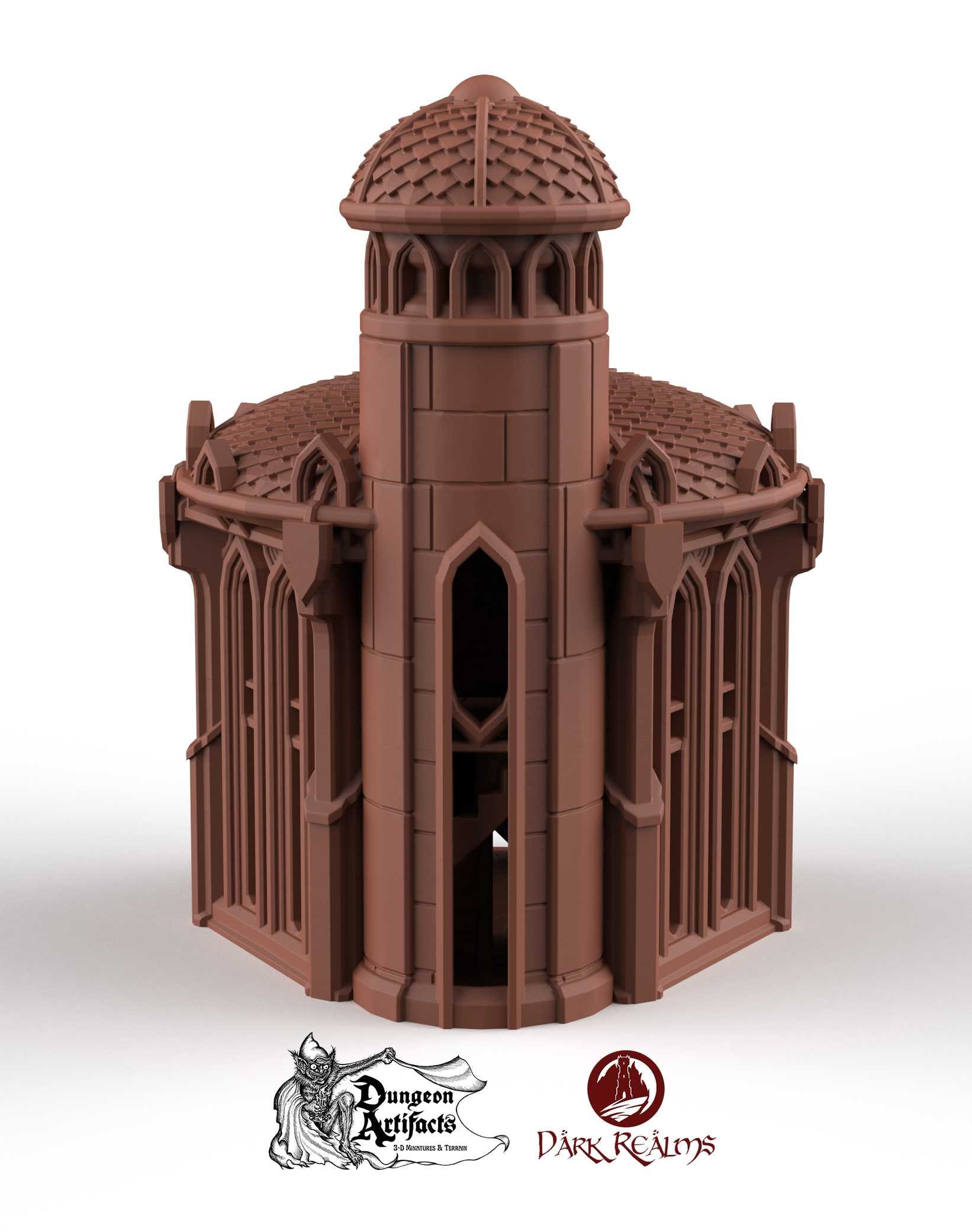 Atlantean Building 4 - Atlantis - Dark Realms Terrain Wargaming D&D Dnd ...