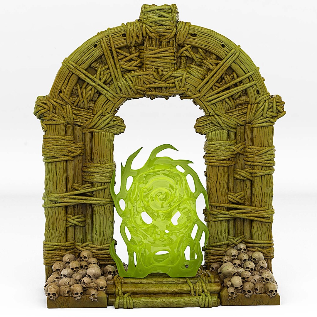Tribal Portal With Its Sorcerer Face Effect - Print Your Monsters ...