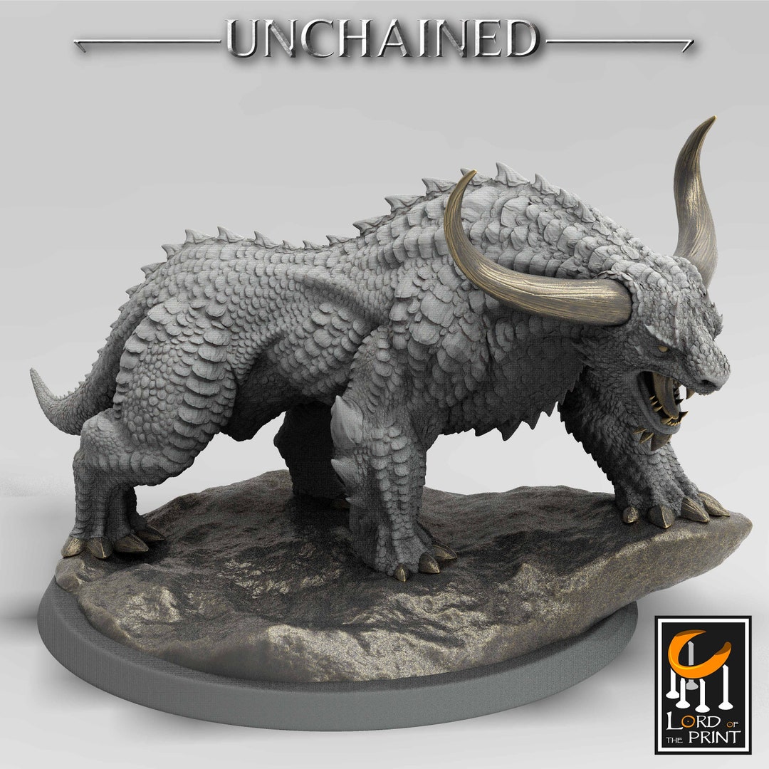 Wild Araki - Pose 2 - Unchained - Lord of the Print - Wargaming D&D Dnd ...