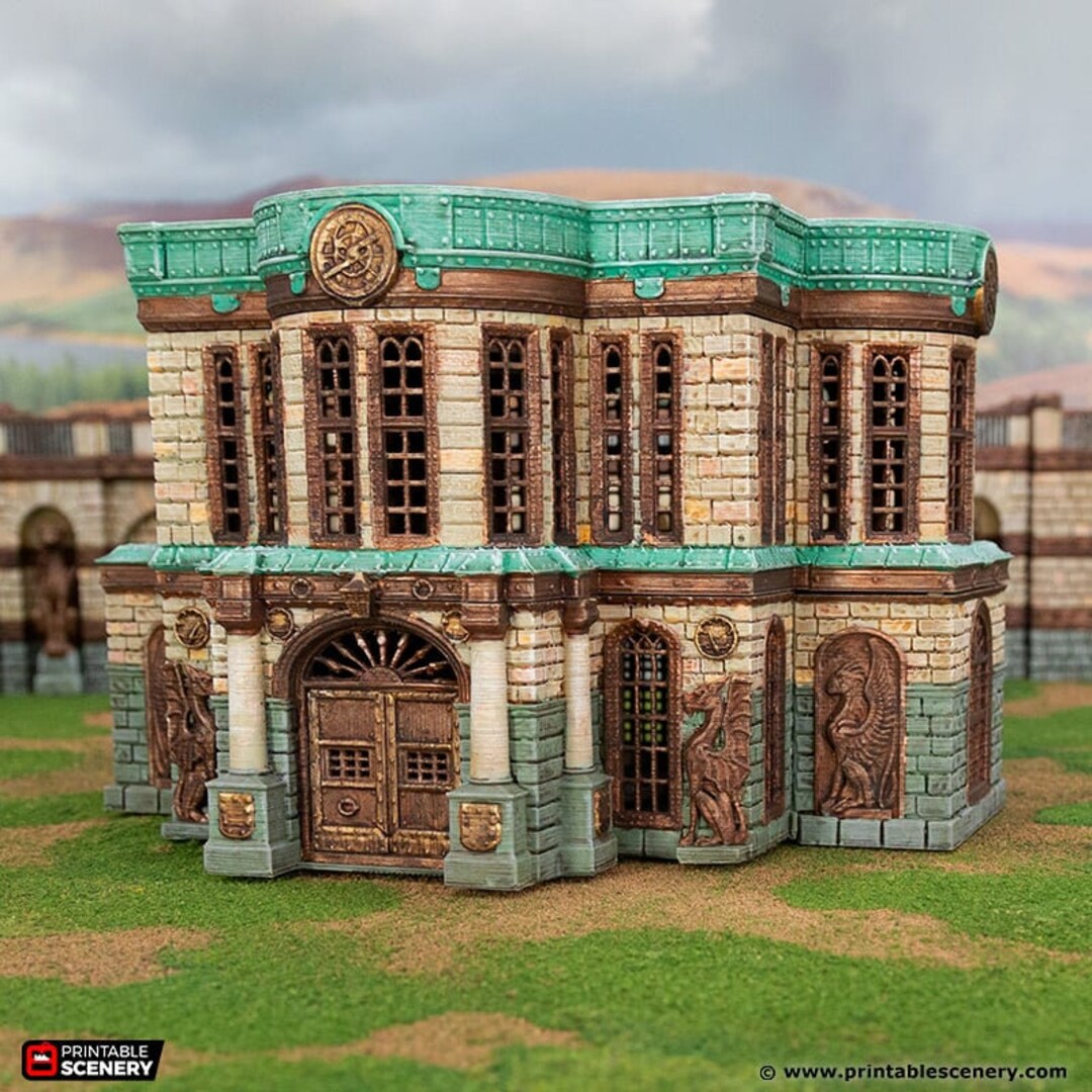 Warlock’s Residence - Rise of the Halflings - Printable Scenery ...
