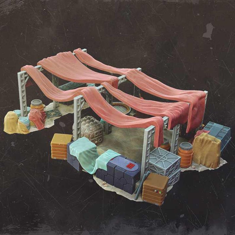 Oasis Outfitters - Mos Jemra - Multiverse - Terrain Wargaming D&D Dnd ...